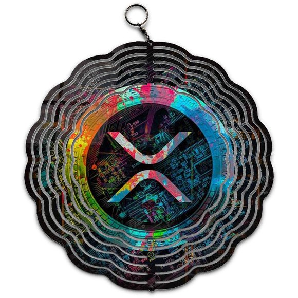 Design | Paint Splash Money Digital Currency Logo Design Wind Spinner ...